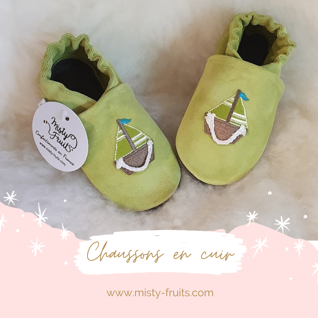 ~ Chaussons en cuir ~ - Misty Fruits