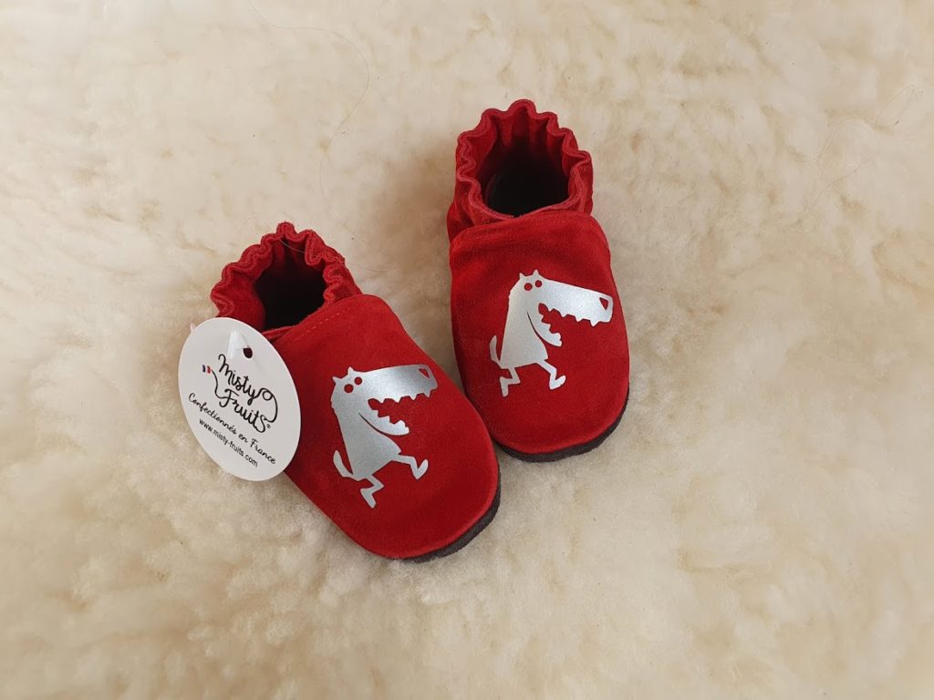 Chausson cuir souple sur mesure - Misty Fruits